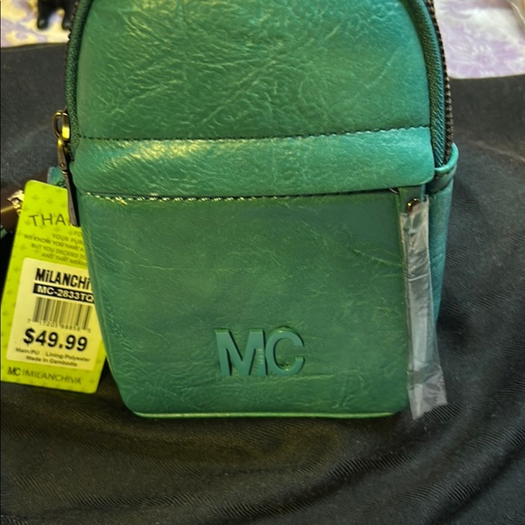 Bags | Mc Green Backpack | Poshmark